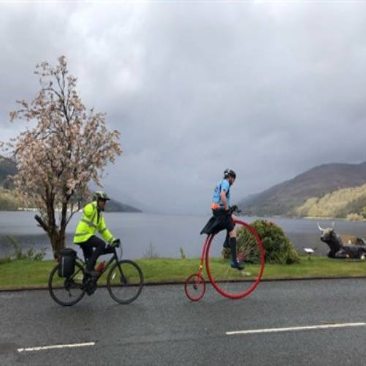 Penny Farthing Challenge175 Success News Glenalmond College